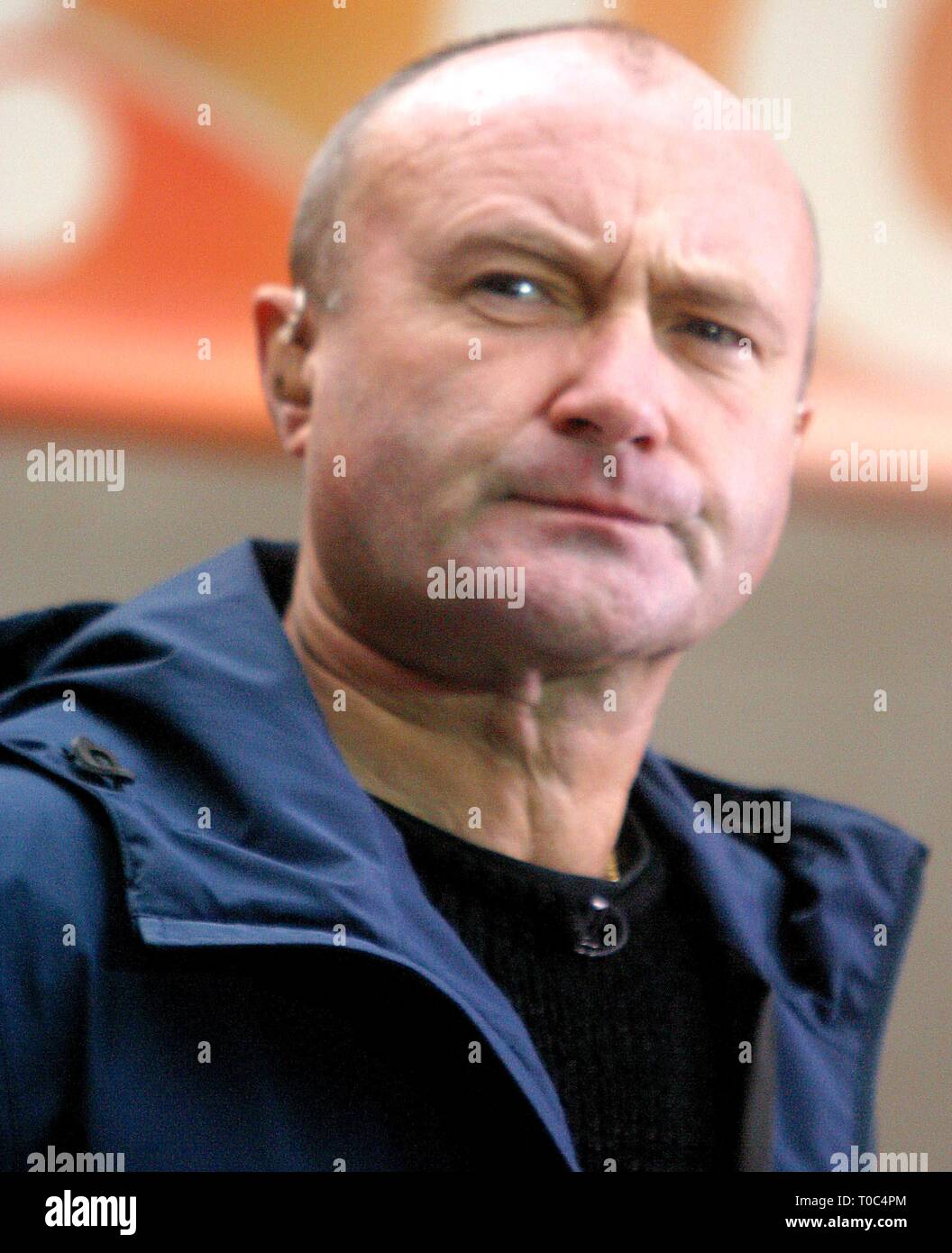 PHIL COLLINS ON NBC "TODAY SHOW" AT ROCKEFELLER CENTER IN NEW YORK CITY ...