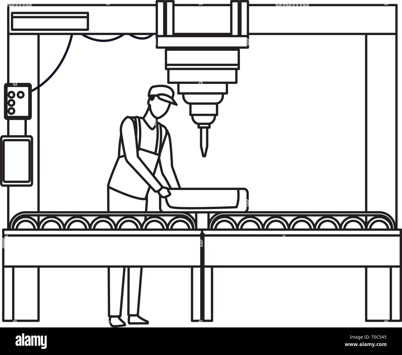 industry manufacturing cartoon Stock Vector Image & Art - Alamy