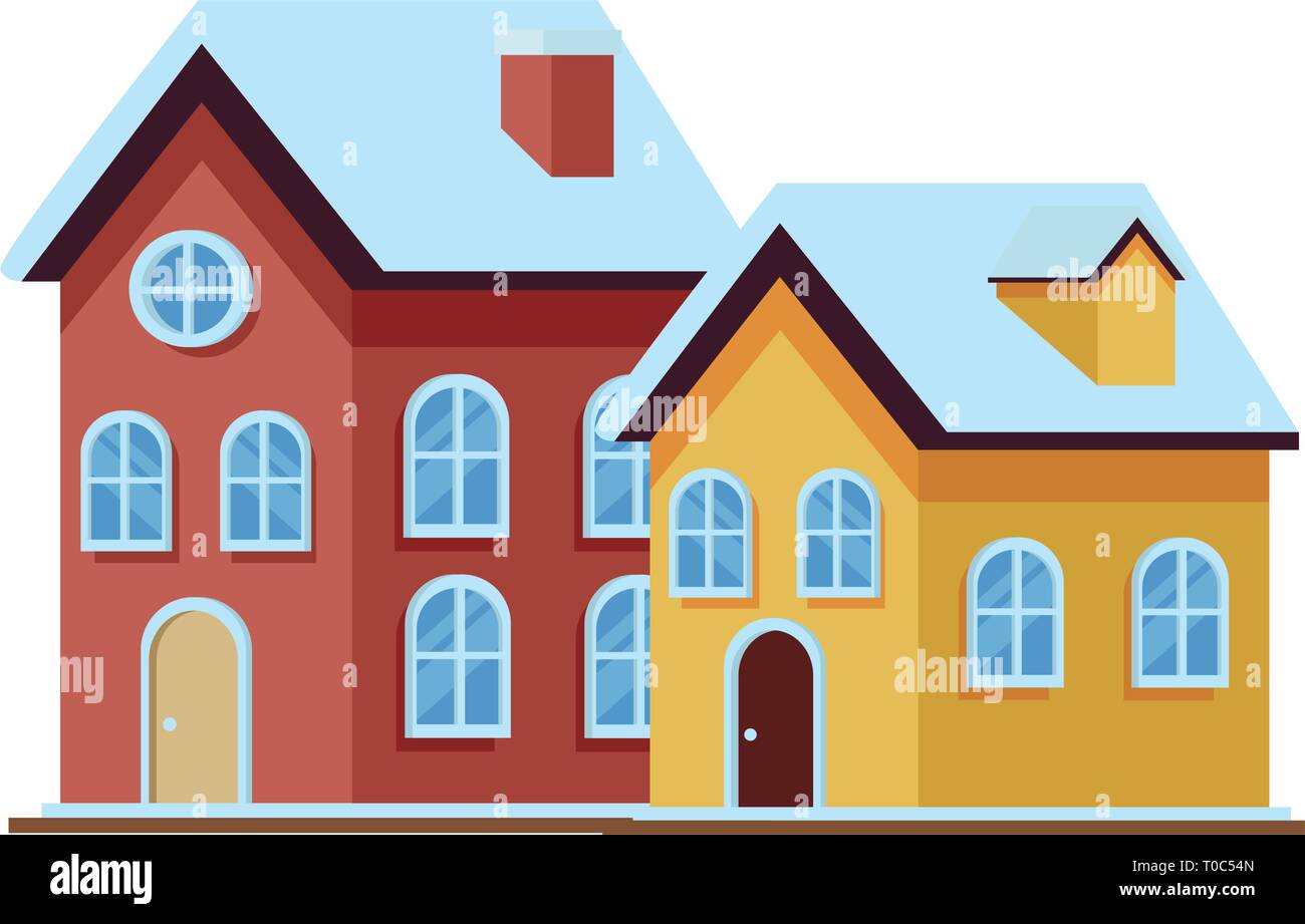 house and building icon isolated Stock Vector Image & Art - Alamy