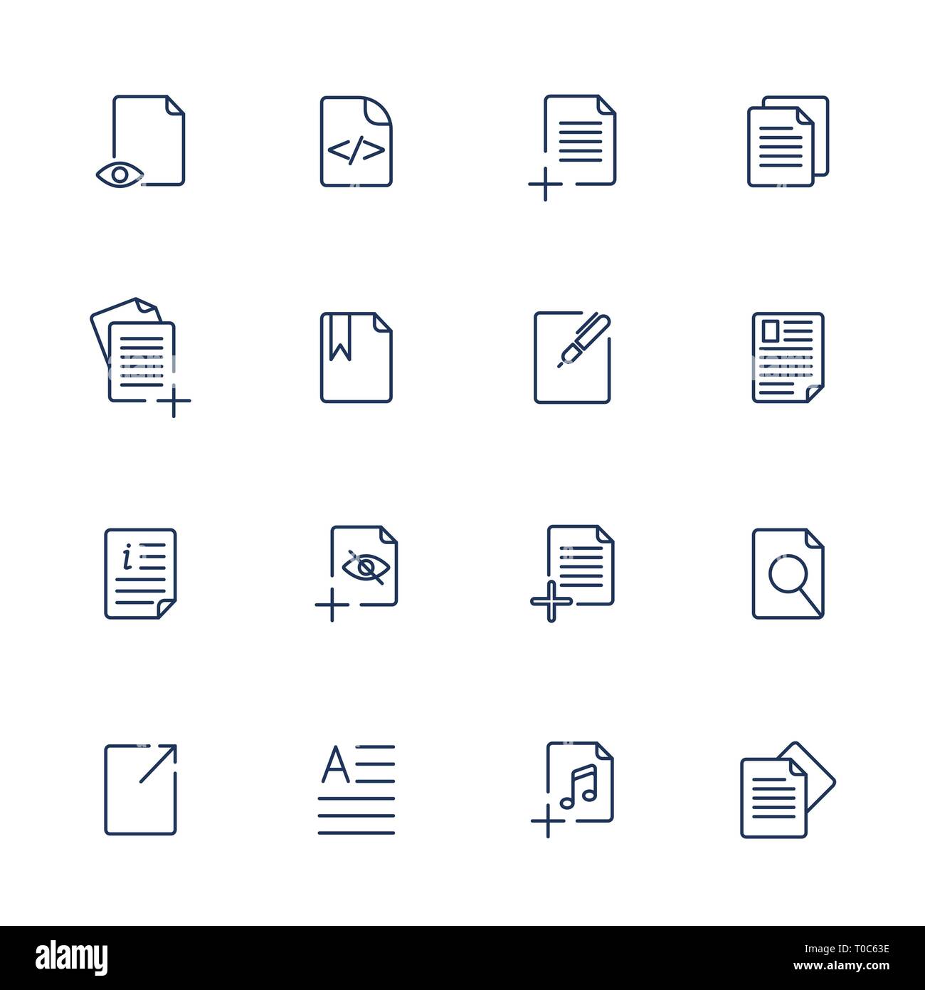 Documents find Stock Vector Images - Alamy