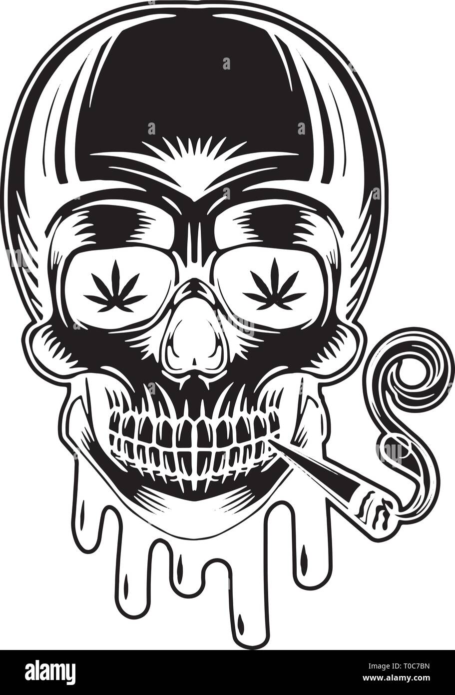 Blunt Weed Cannabis Medical Marijuana Pot Stone High Life Smoker Drug ...