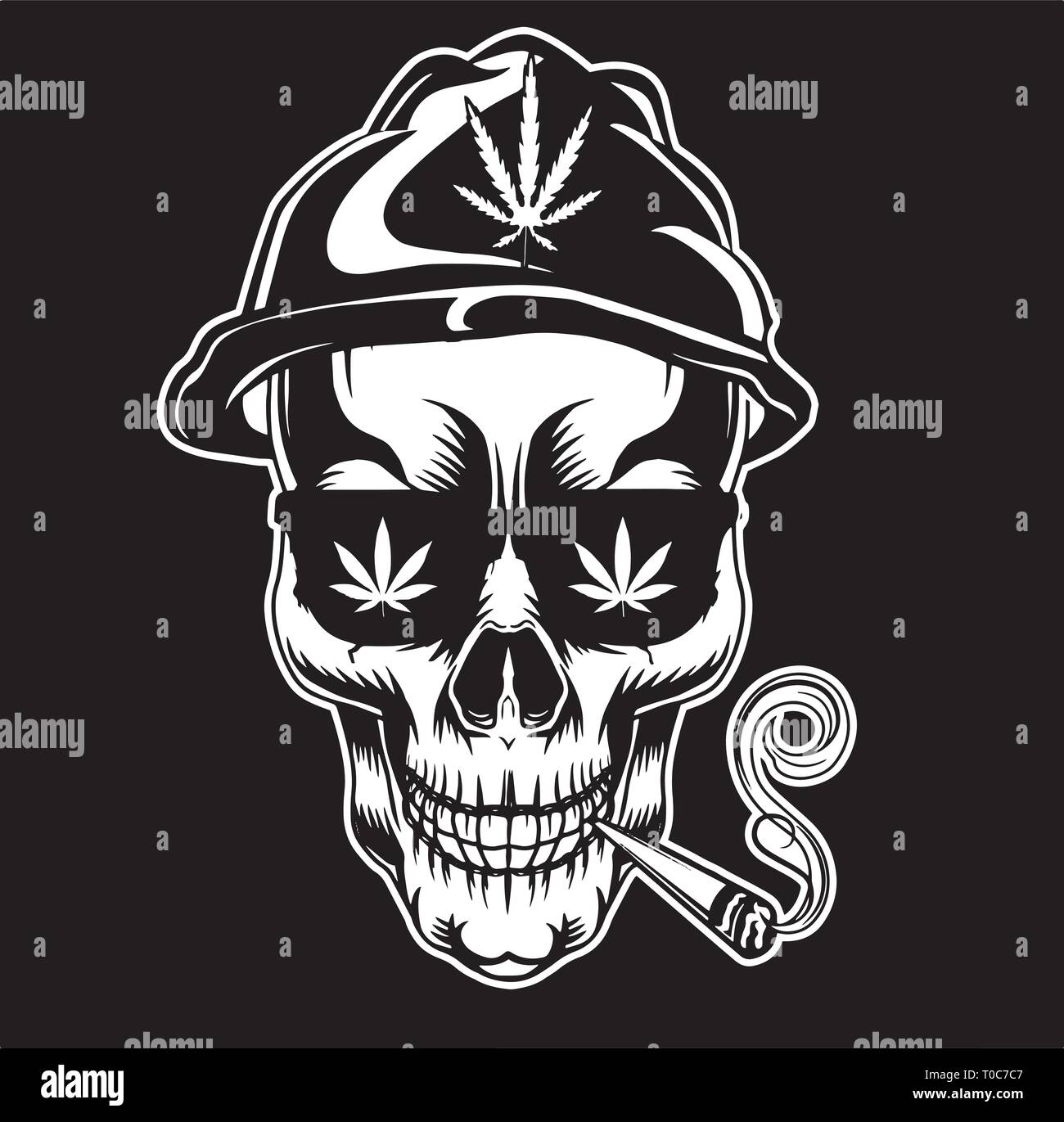 Blunt Weed Cannabis Medical Marijuana Pot Stone High Life Smoker Drug ...