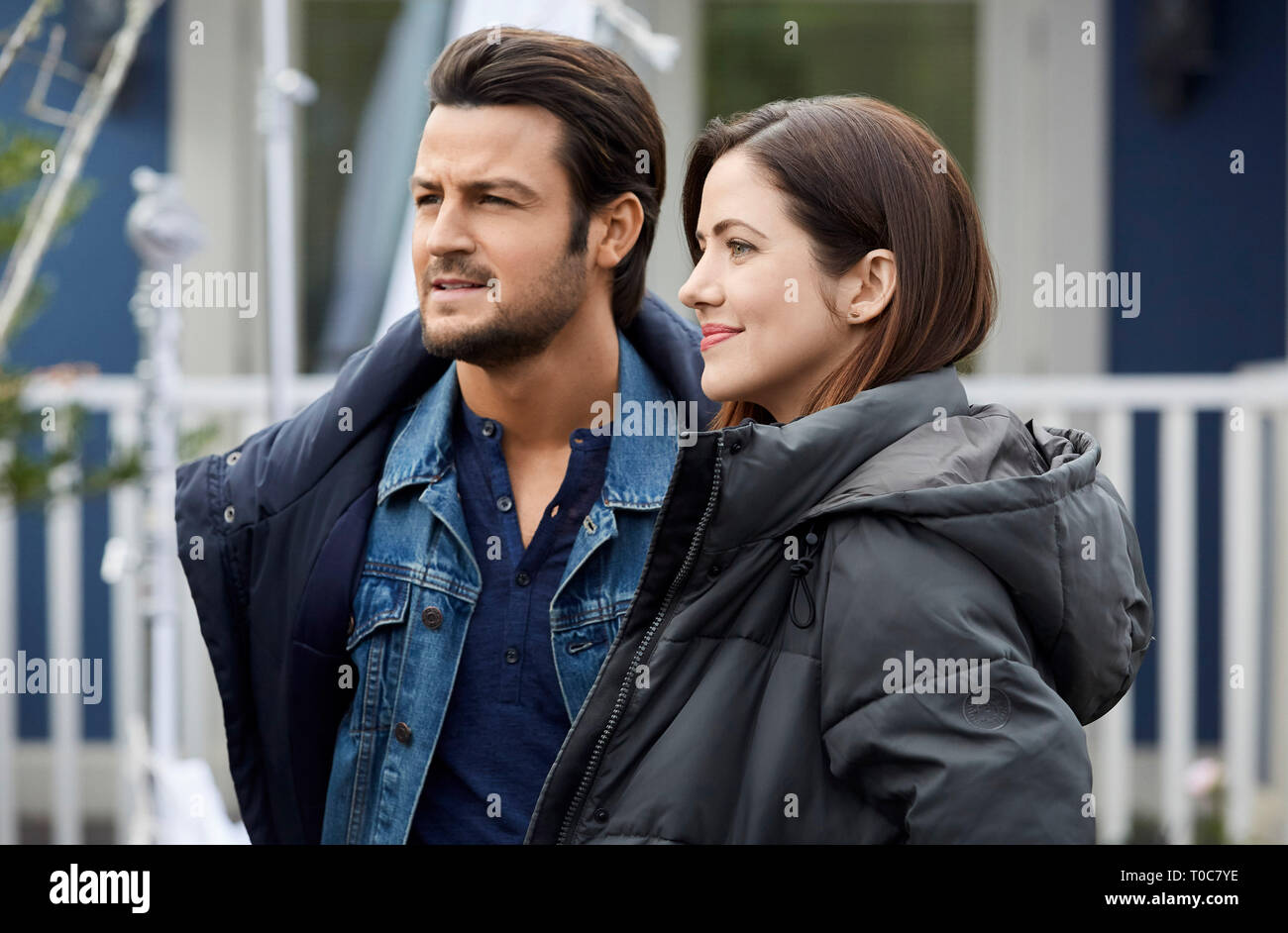 FLIP THAT ROMANCE, from left: Tyler Hynes, Julie Gonzalo, (airs March 16, 2019). photo: Ryan ...