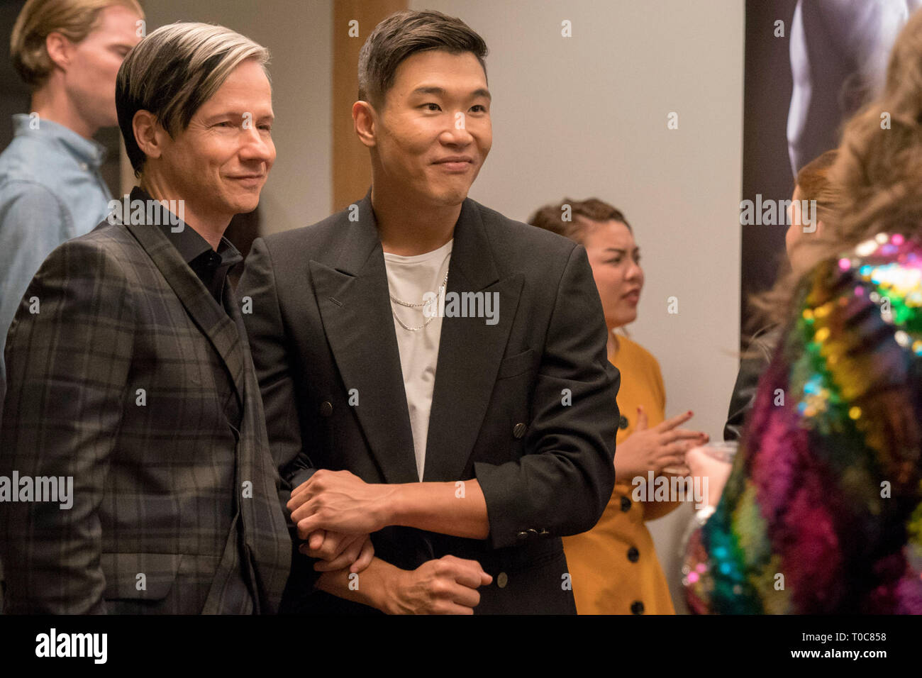 Shrill From Left John Cameron Mitchell Joel Kim Booster Season 1