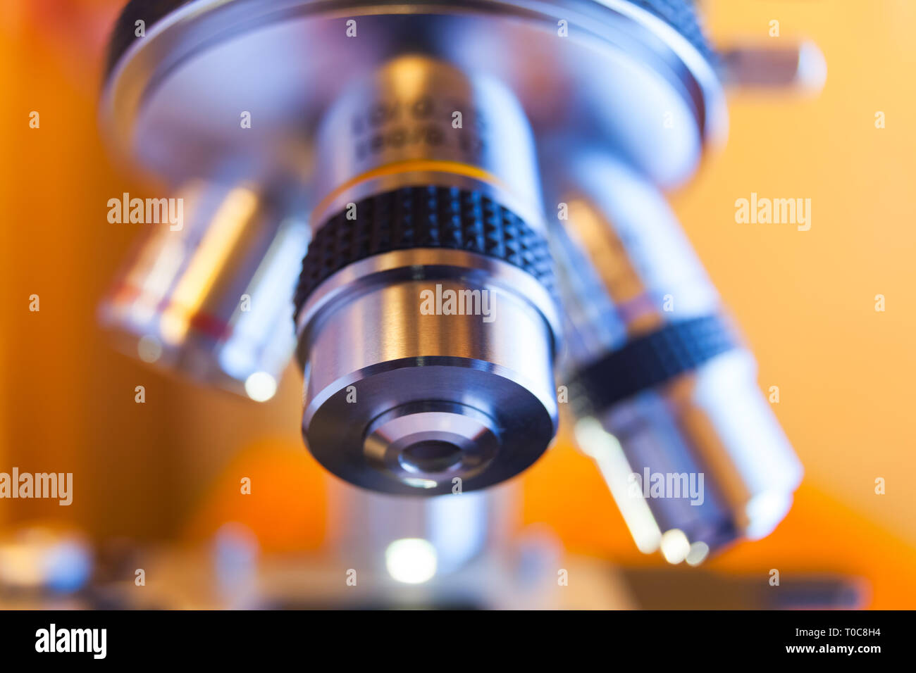Laboratory Equipment - Optical Microscope. Photo of a medical ...