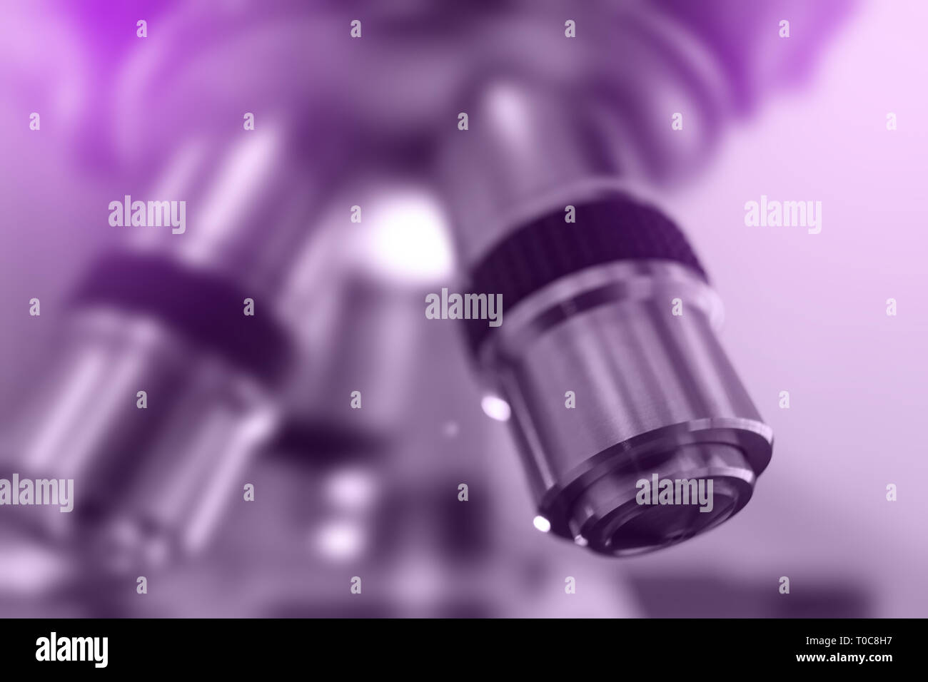 Laboratory Equipment - Optical Microscope. Photo of a medical ...