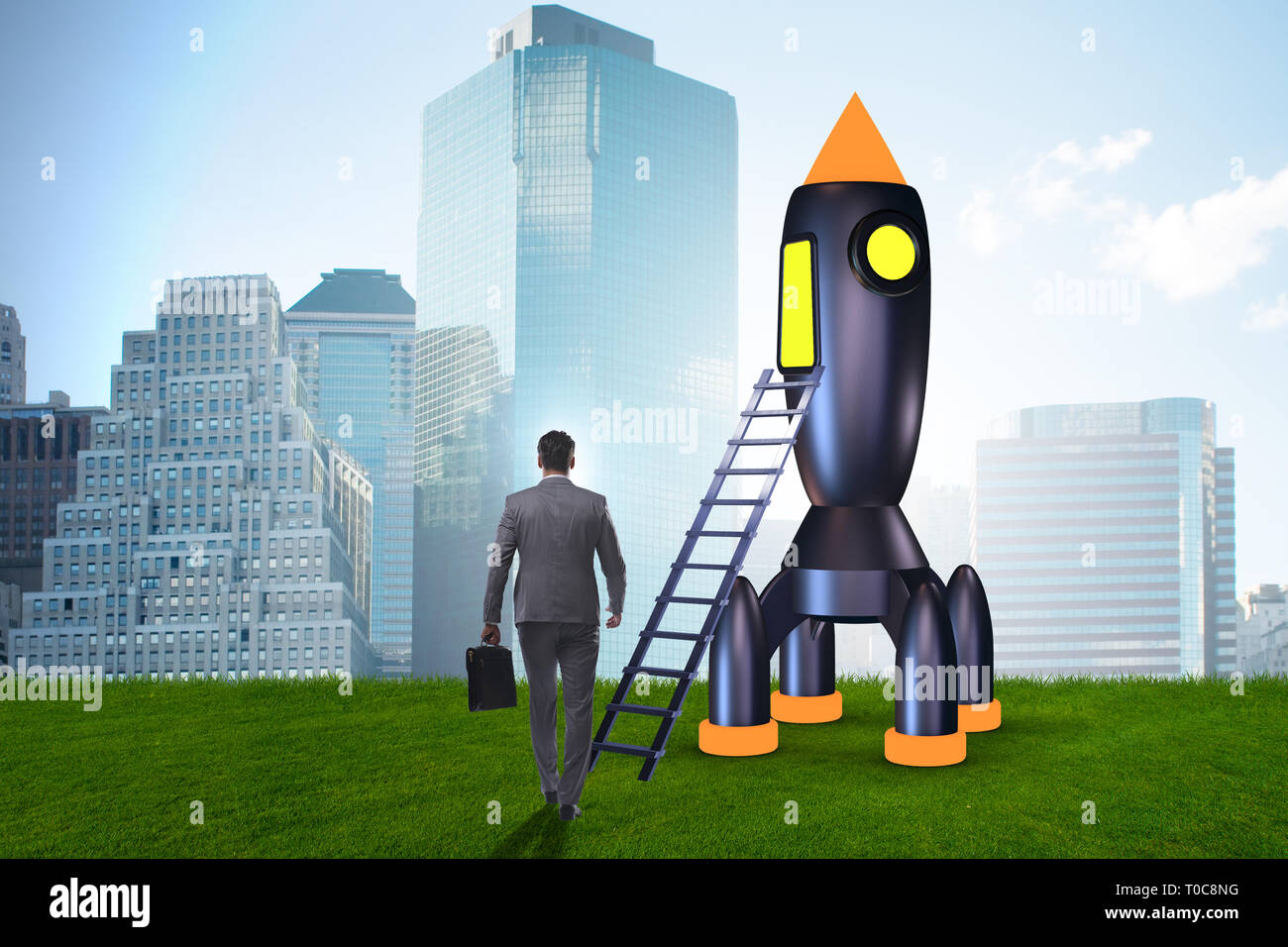 Boarding spaceship hi-res stock photography and images - Alamy