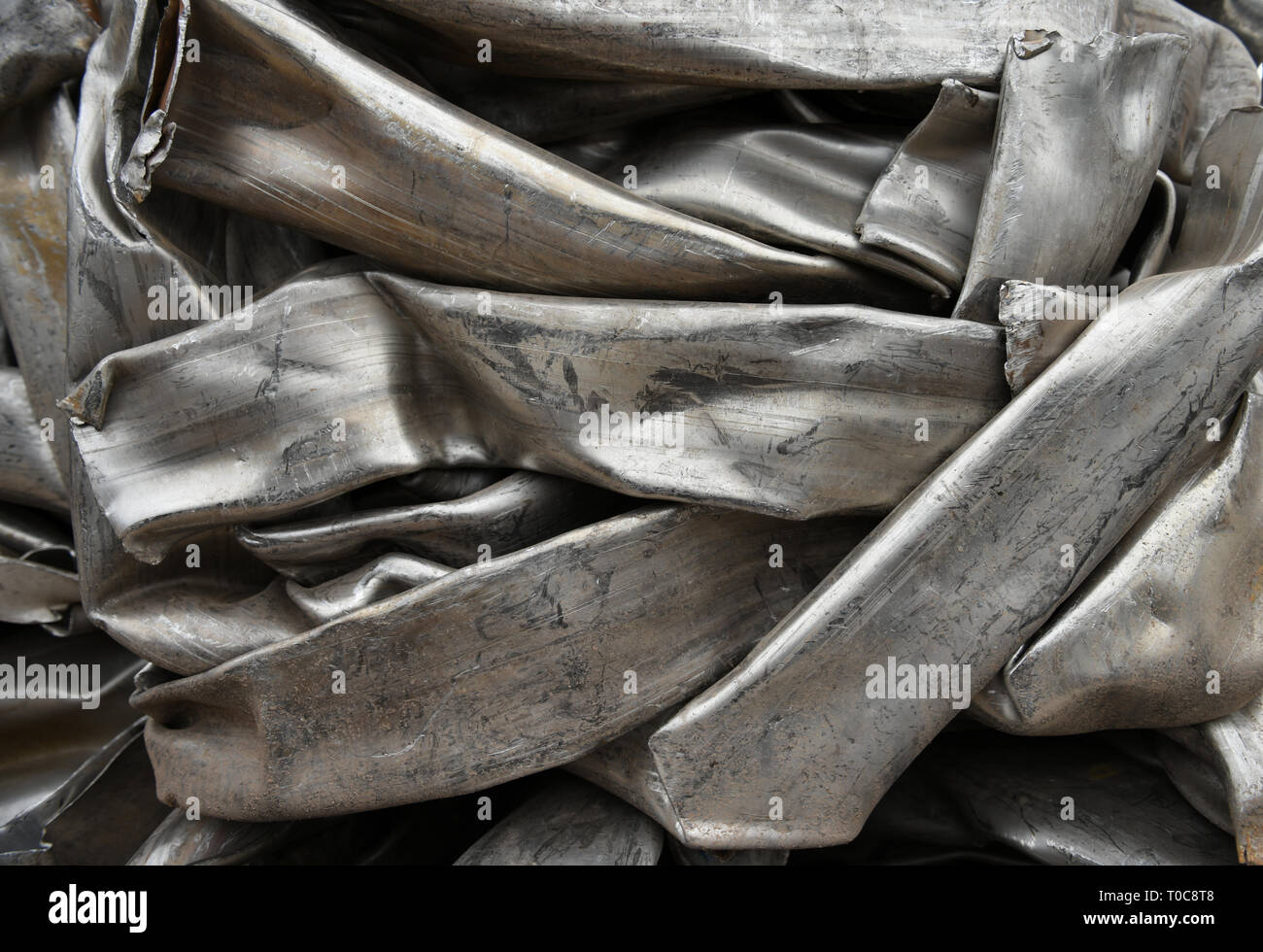 Scrap metal pipe High Resolution Stock Photography and Images - Alamy