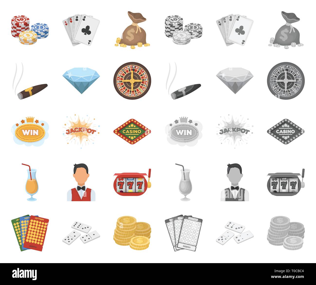 Croupier icon icon cartoon Stock Vector Images - Alamy