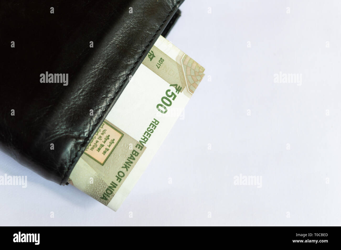 Rs 500 note hi-res stock photography and images - Alamy