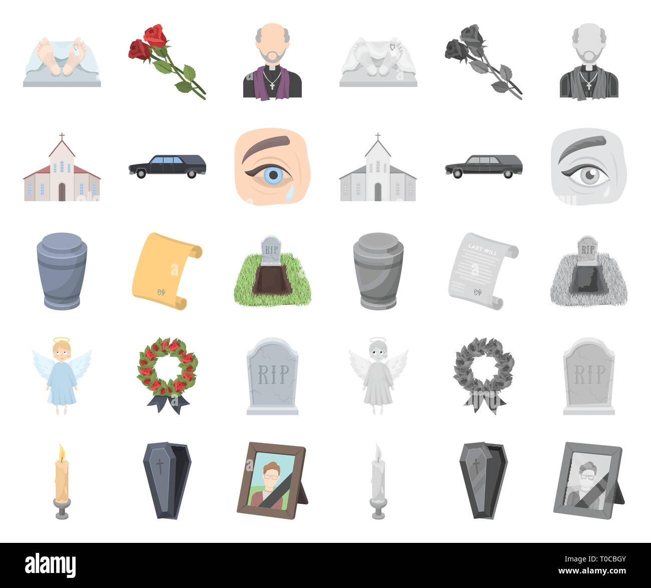 Burial urns Stock Vector Images - Alamy