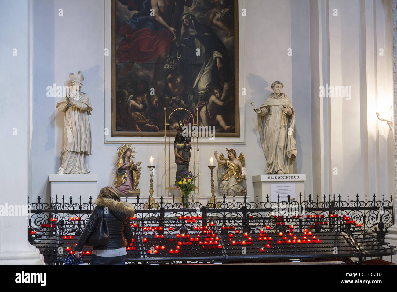 Catholic church in Munich, Germany Stock Photo - Alamy