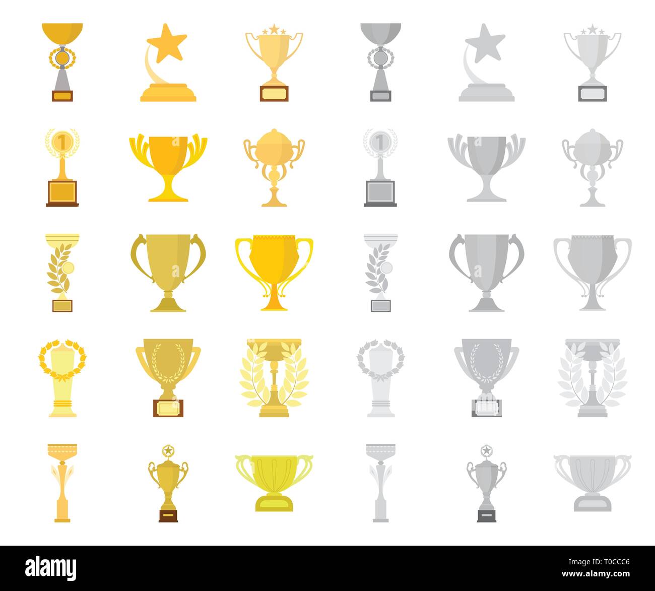 art,cartoon,mono,challenge,champion,collection,cup,design,gold,gray ...