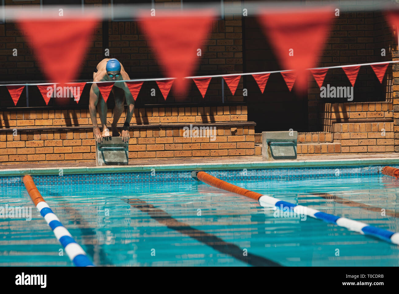 Jump swimming pool hi-res stock photography and images - Alamy