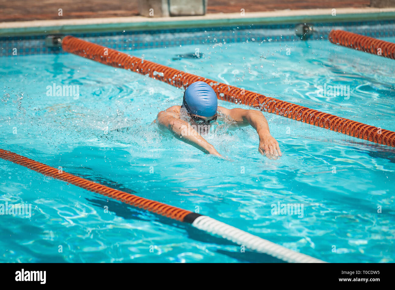 Swimming butterfly stroke hi-res stock photography and images - Alamy