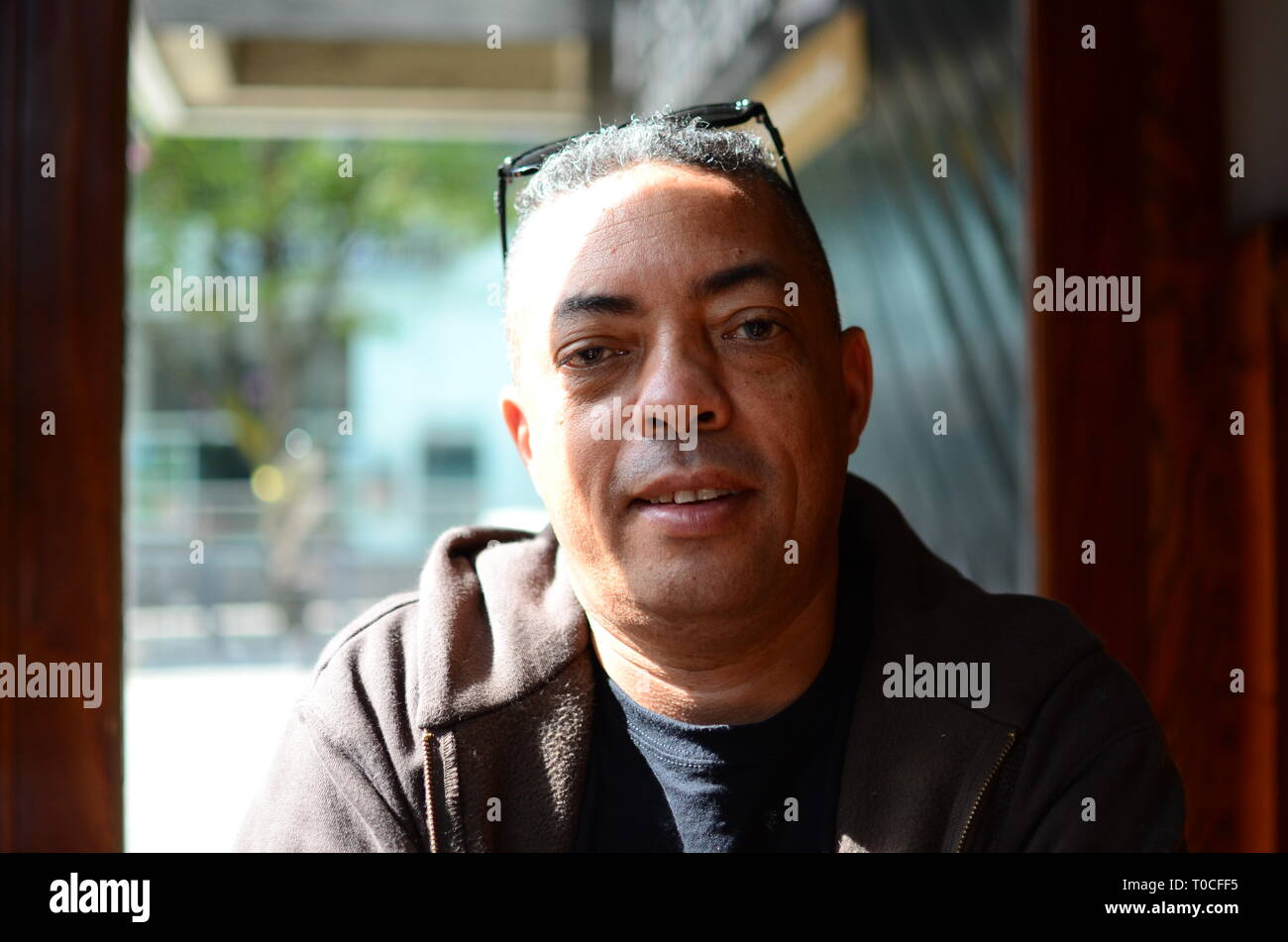 mixed race middle aged man, equality and diversity Stock Photo - Alamy