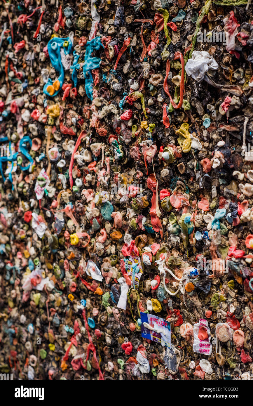 Bubblegum Alley is a tourist attraction in San Luis Obispo, California ...