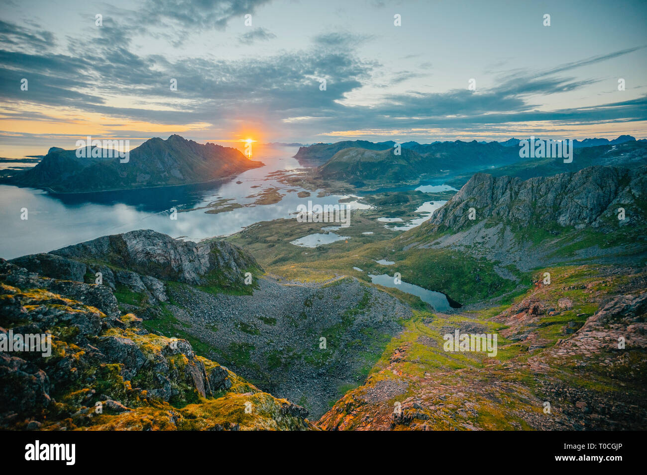 Midnightsun norway hi-res stock photography and images - Alamy