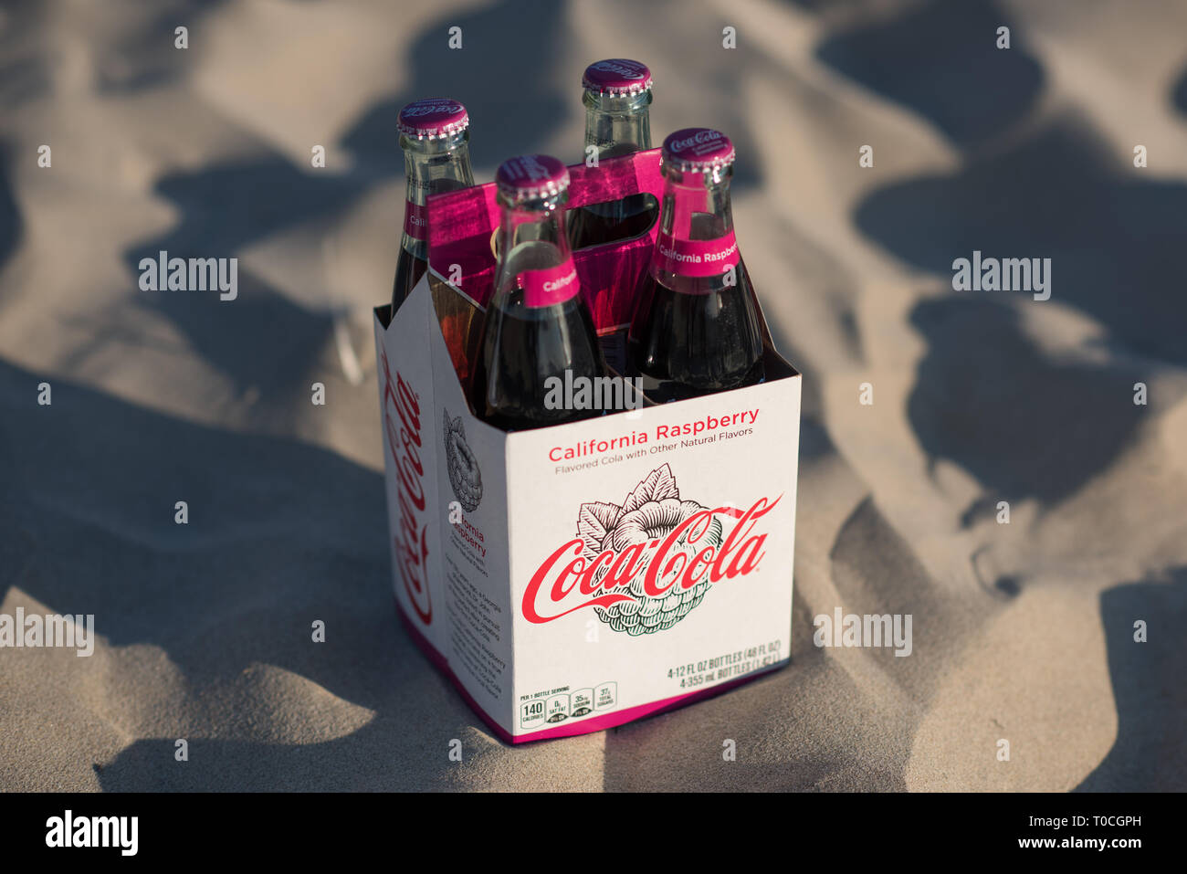 California Raspberry Coca Cola Stock Photo - Alamy