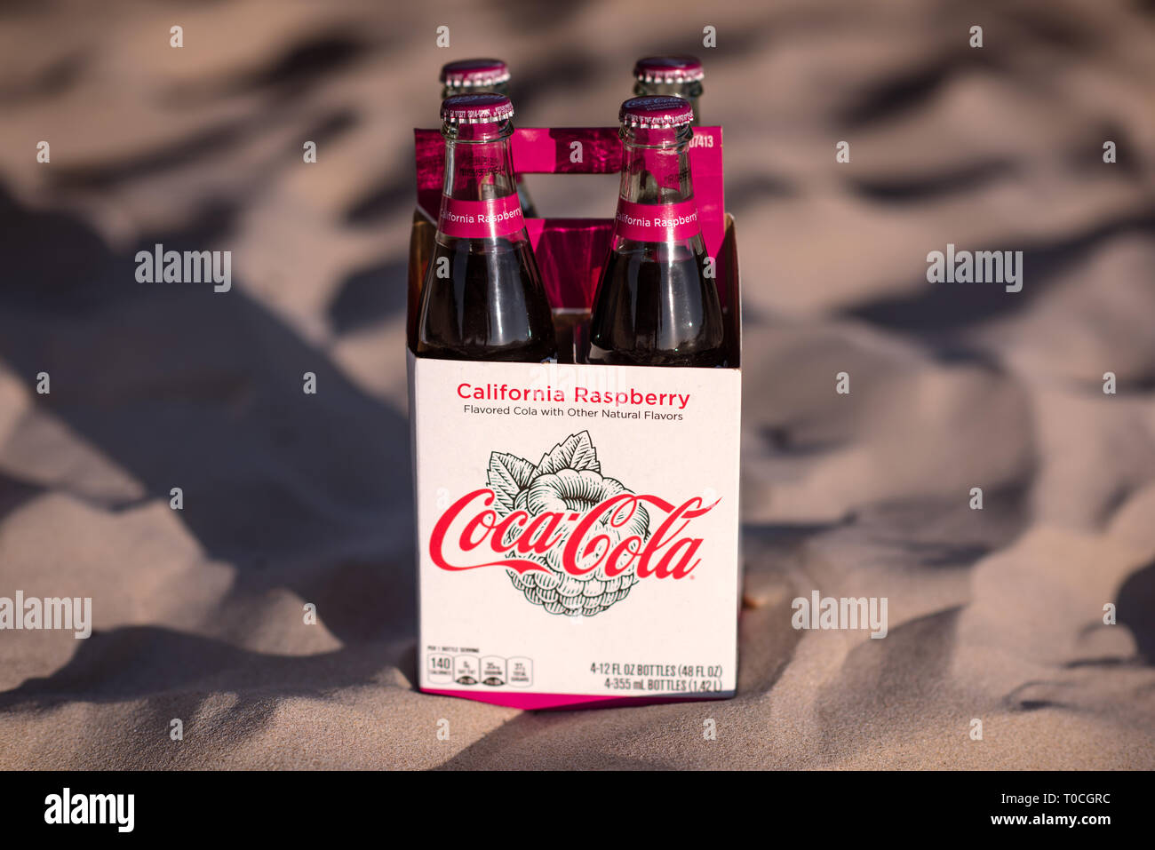 California Raspberry Coca Cola Stock Photo - Alamy
