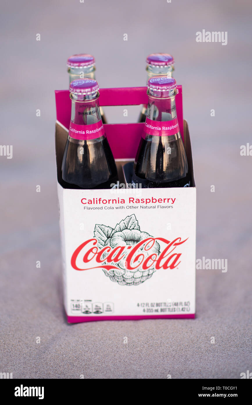 California Raspberry Coca Cola Stock Photo - Alamy