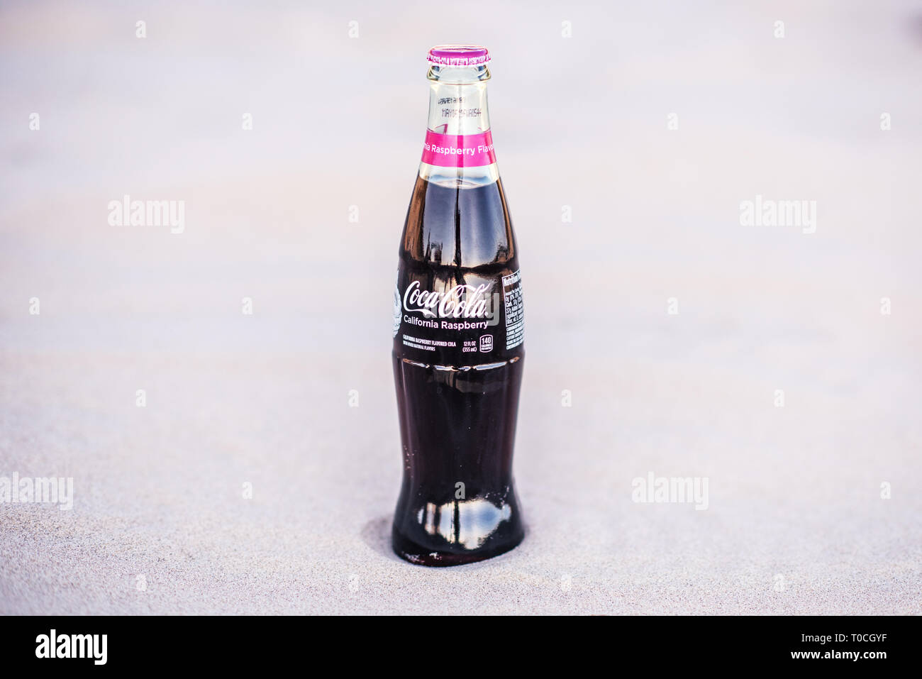 California Raspberry Coca Cola Stock Photo - Alamy