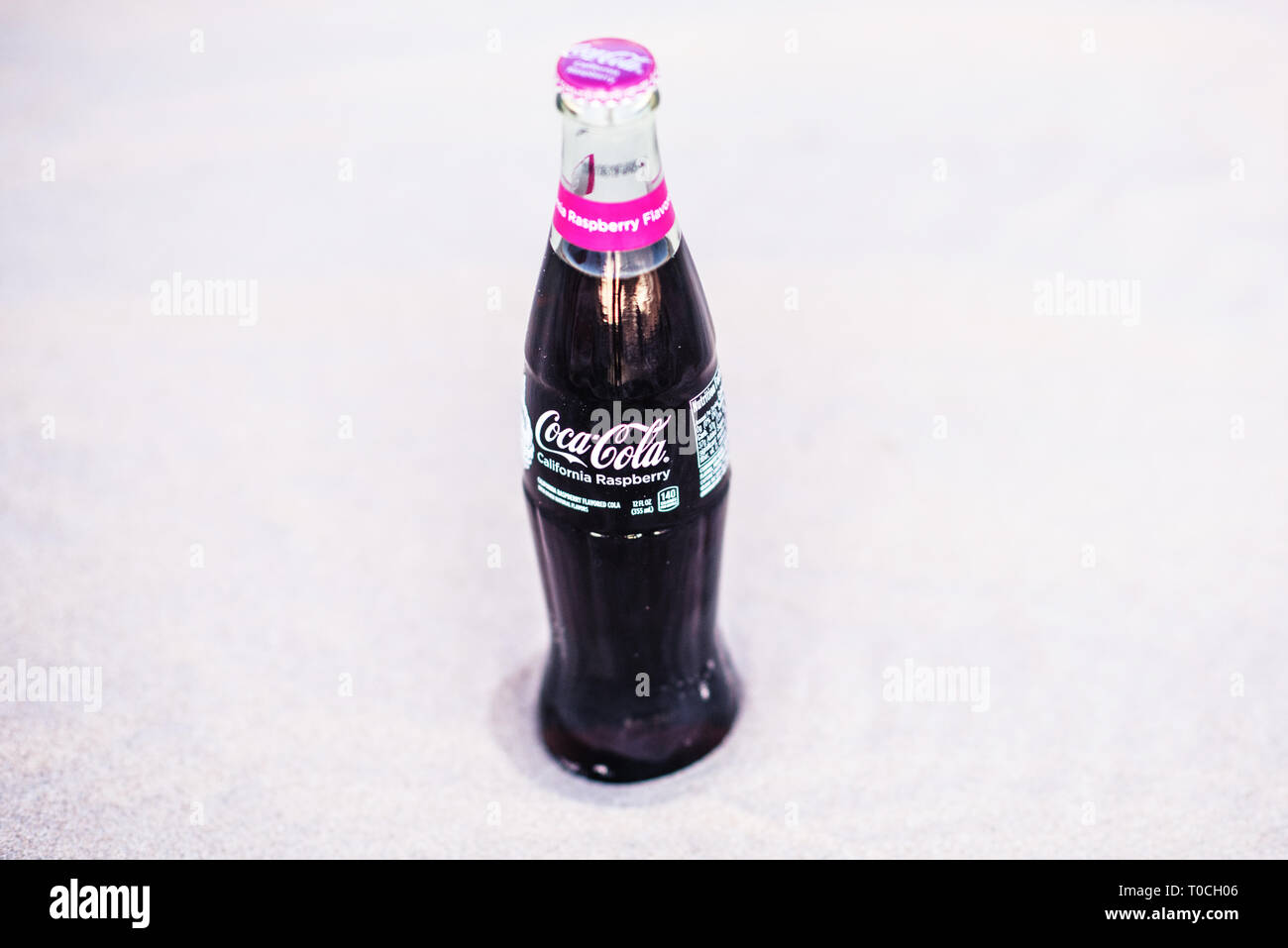 California Raspberry Coca Cola Stock Photo - Alamy