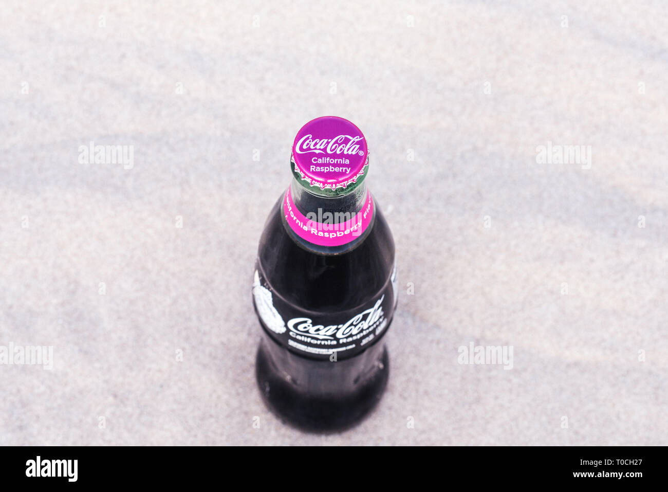 California Raspberry Coca Cola Stock Photo - Alamy