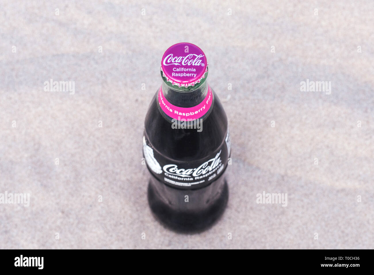California Raspberry Coca Cola Stock Photo - Alamy