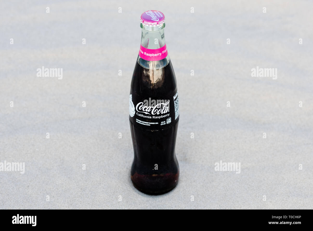 California Raspberry Coca Cola Stock Photo - Alamy
