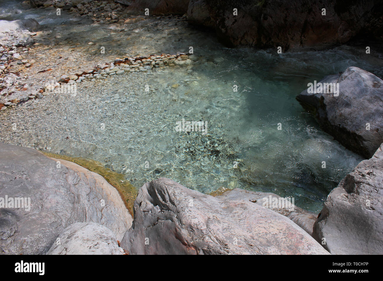 River and Springs in Pozar Thermal Baths Aridaia Greece Stock Photo - Alamy