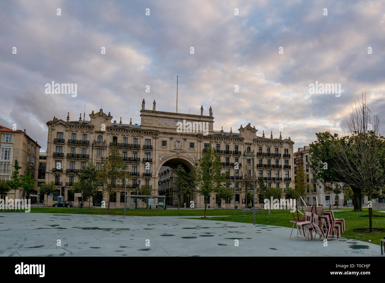 Banco santander headquarters hi-res stock photography and images - Alamy