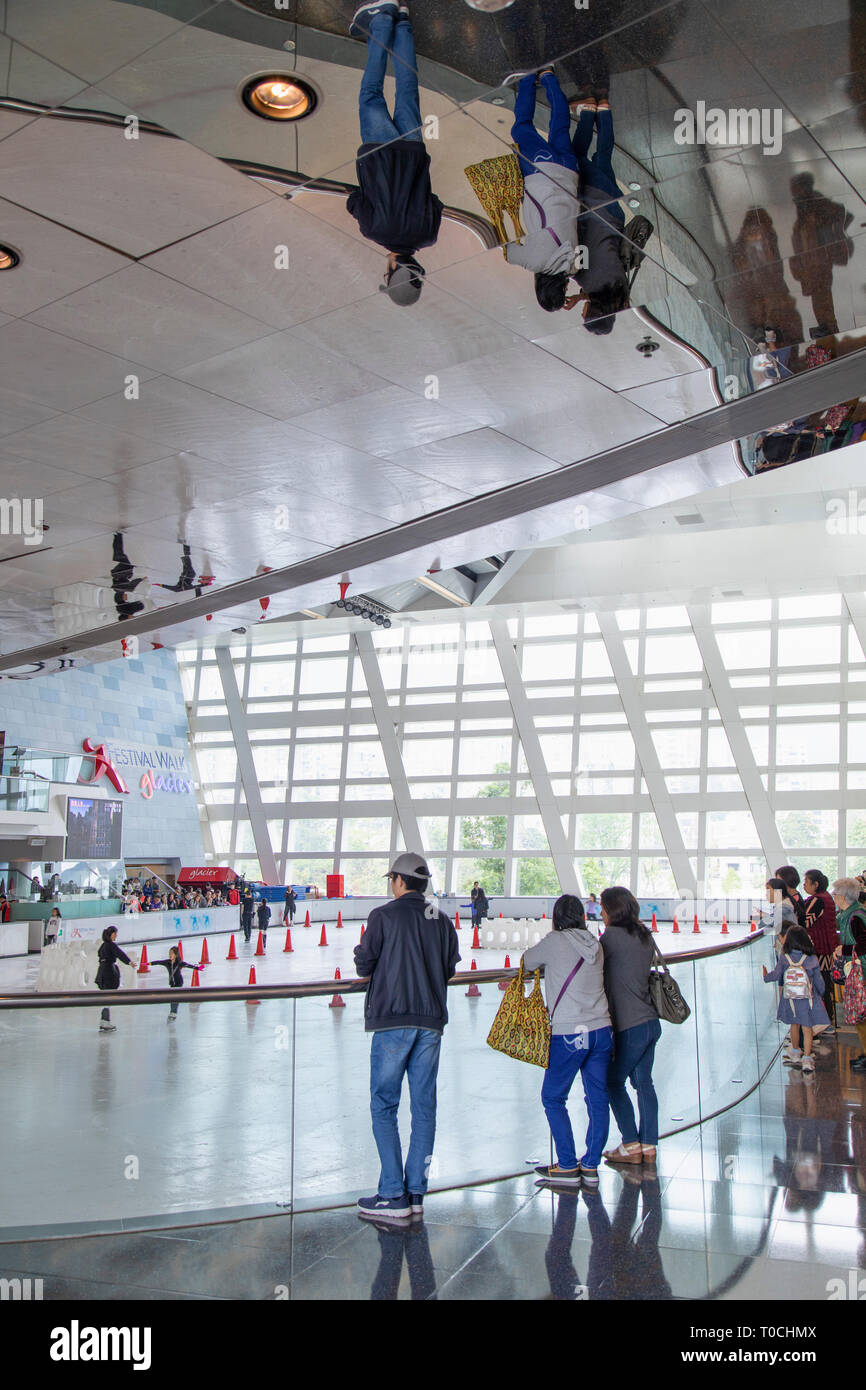 Ice skating in mall asia hi-res stock photography and images - Alamy