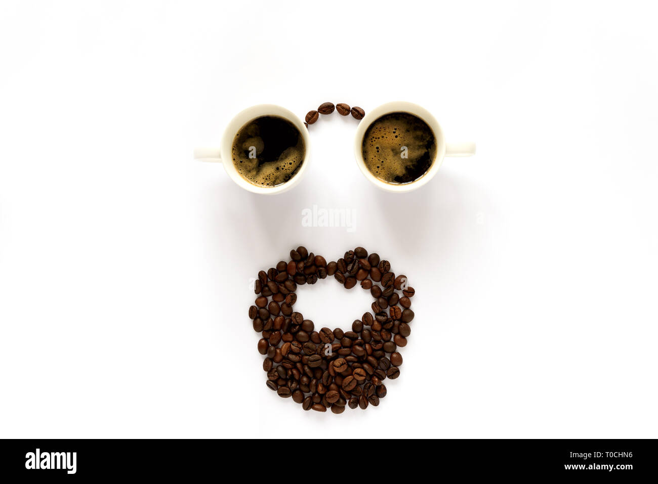 Barber and coffee shop Cut Out Stock Images & Pictures - Alamy