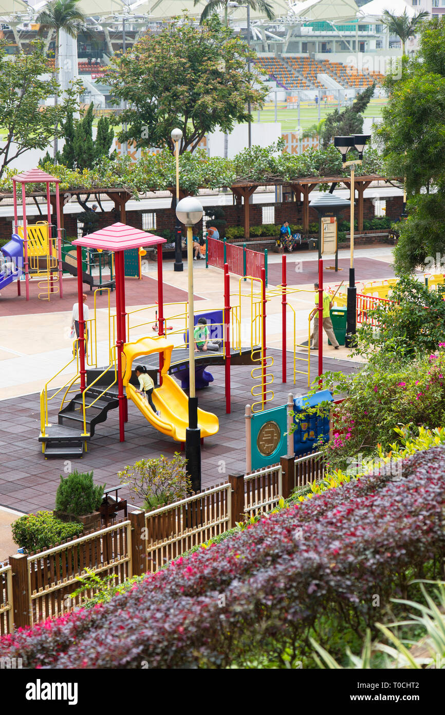 Fa Hui Park, Mongkok, Kowloon, Hong Kong Stock Photo - Alamy