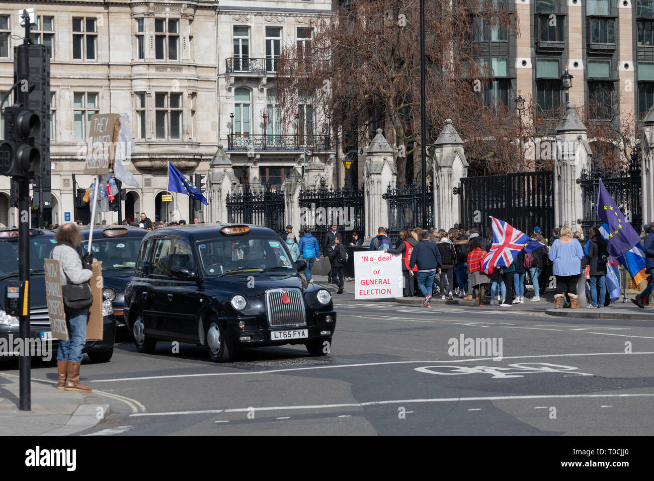 Taxi driver protest hi-res stock photography and images - Alamy