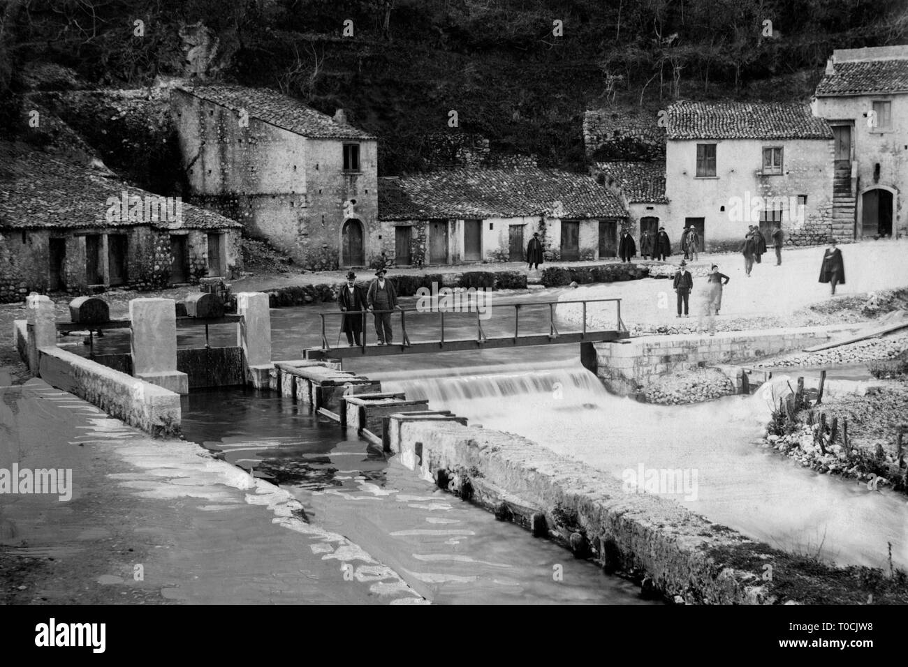 caposele, campania, italy 1900-10 Stock Photo - Alamy