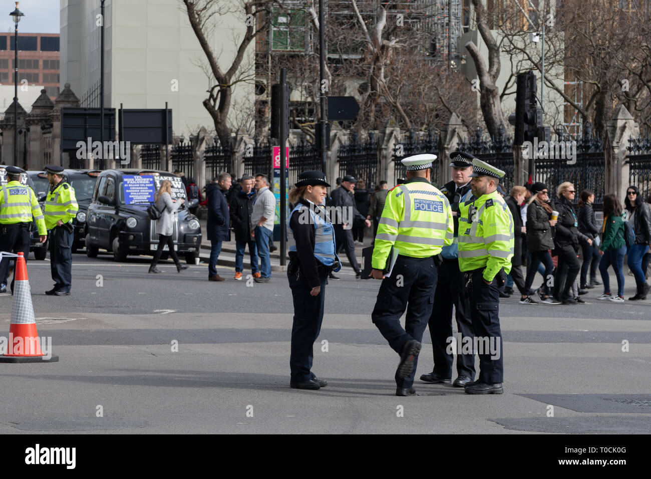 London Taxi Driver Protest Stock Photo - Alamy