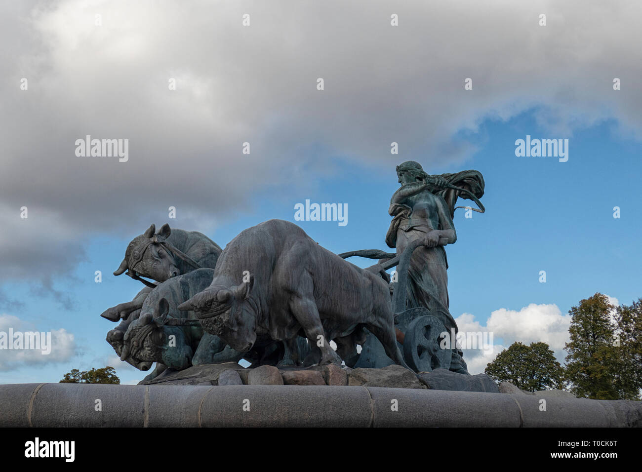 Gefion Fountain designed by Anders Bundgaard(1864- 1937) completed in ...