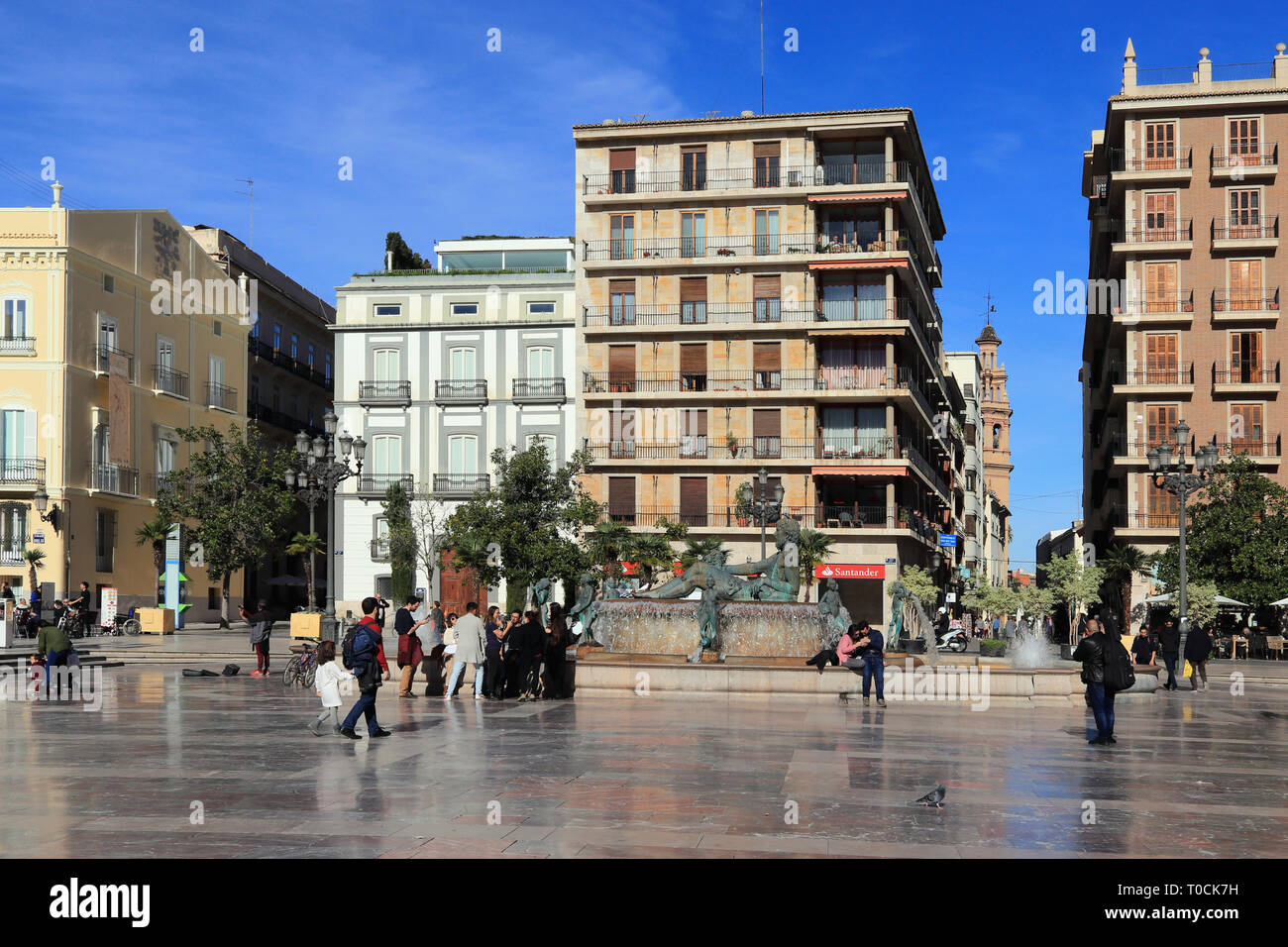 The heart of valencias old town hi-res stock photography and images - Alamy