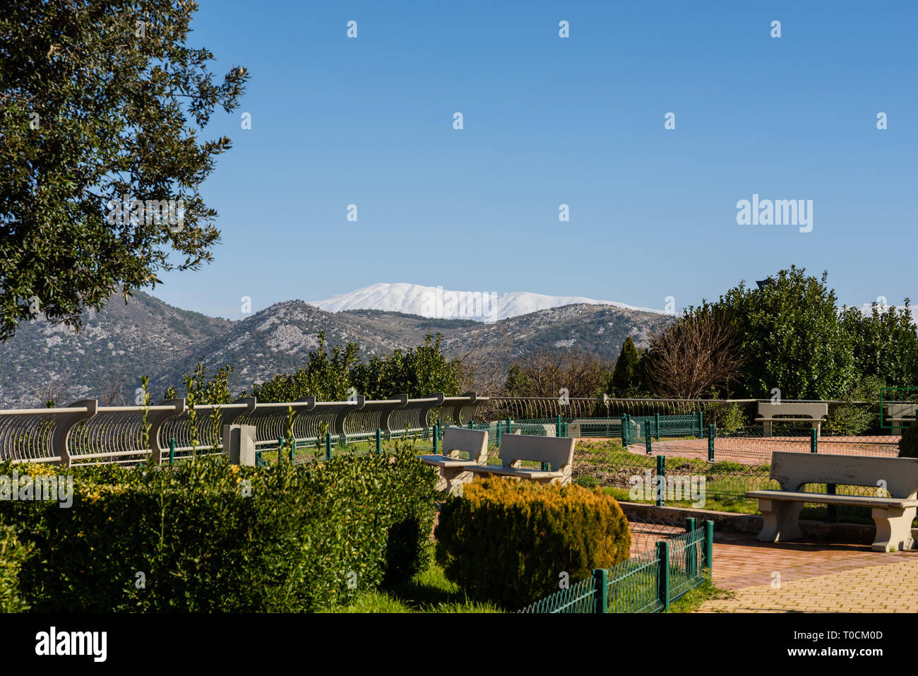 MLEETA, LEBANON - 4 Jan 2019: The Mleeta tourist Memorial (Hezbollah ...