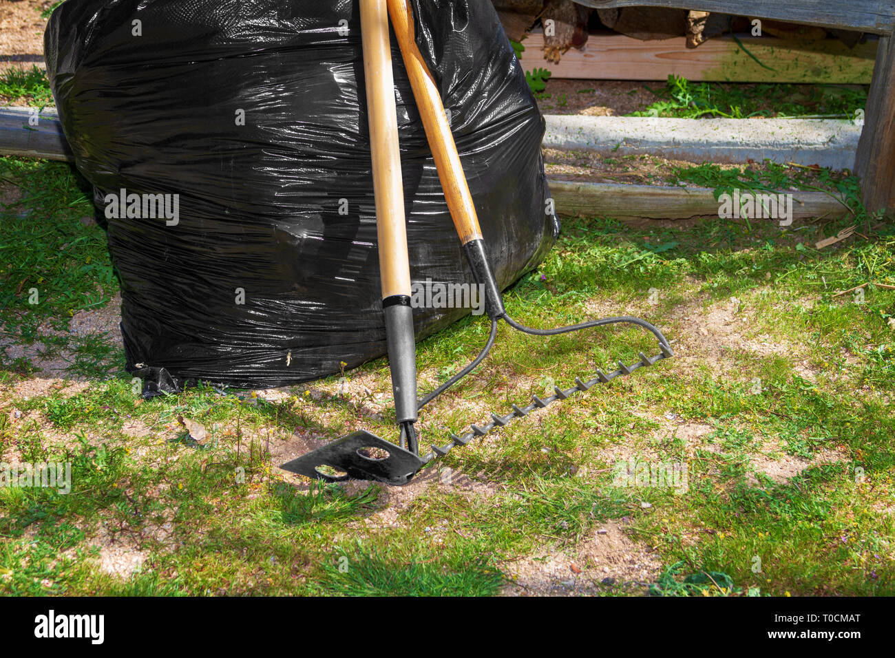 Rake and hoe hi-res stock photography and images - Alamy