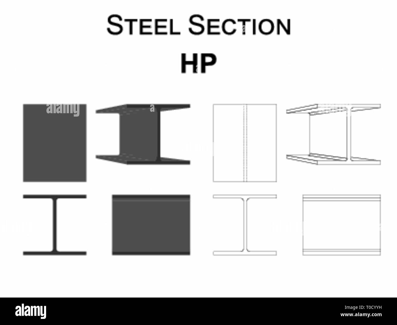 Sections w Cut Out Stock Images & Pictures - Alamy
