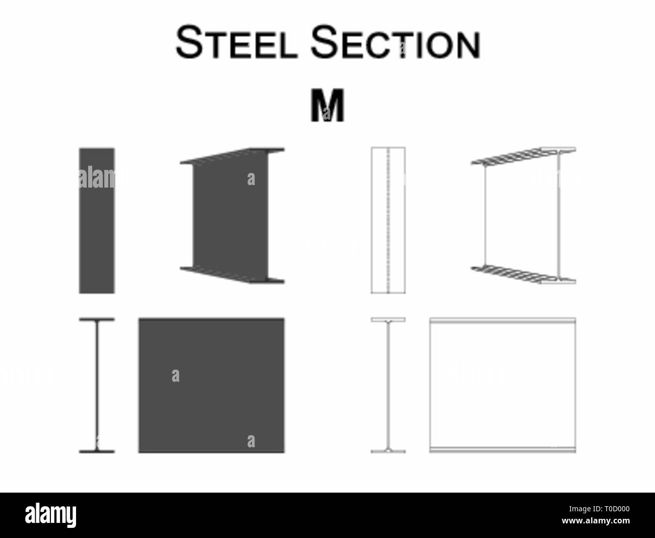 Sections w Cut Out Stock Images & Pictures - Alamy