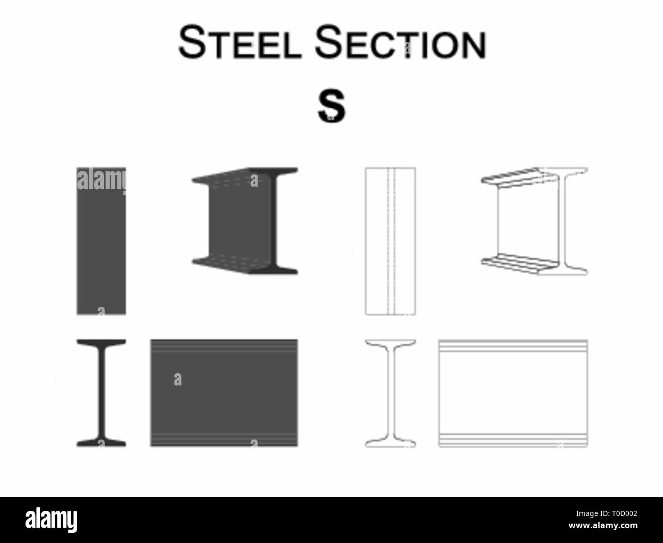 Sections w Cut Out Stock Images & Pictures - Alamy