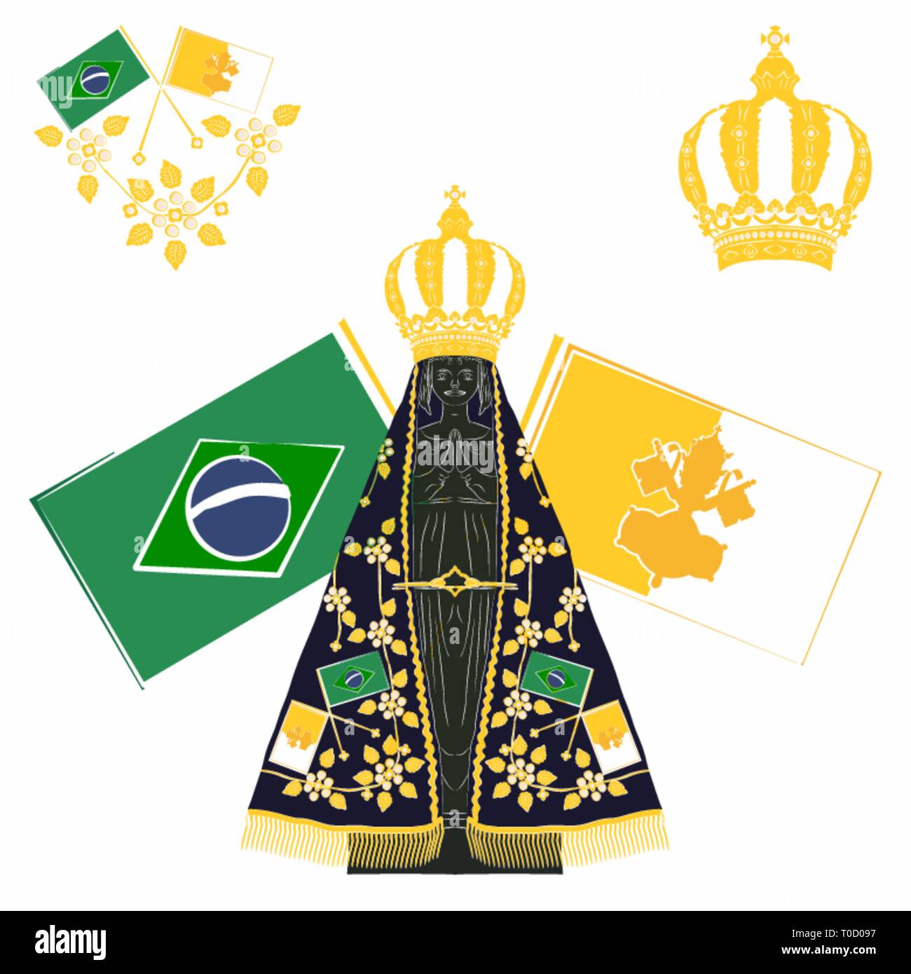 Prayer flags on a Stock Vector Images - Alamy