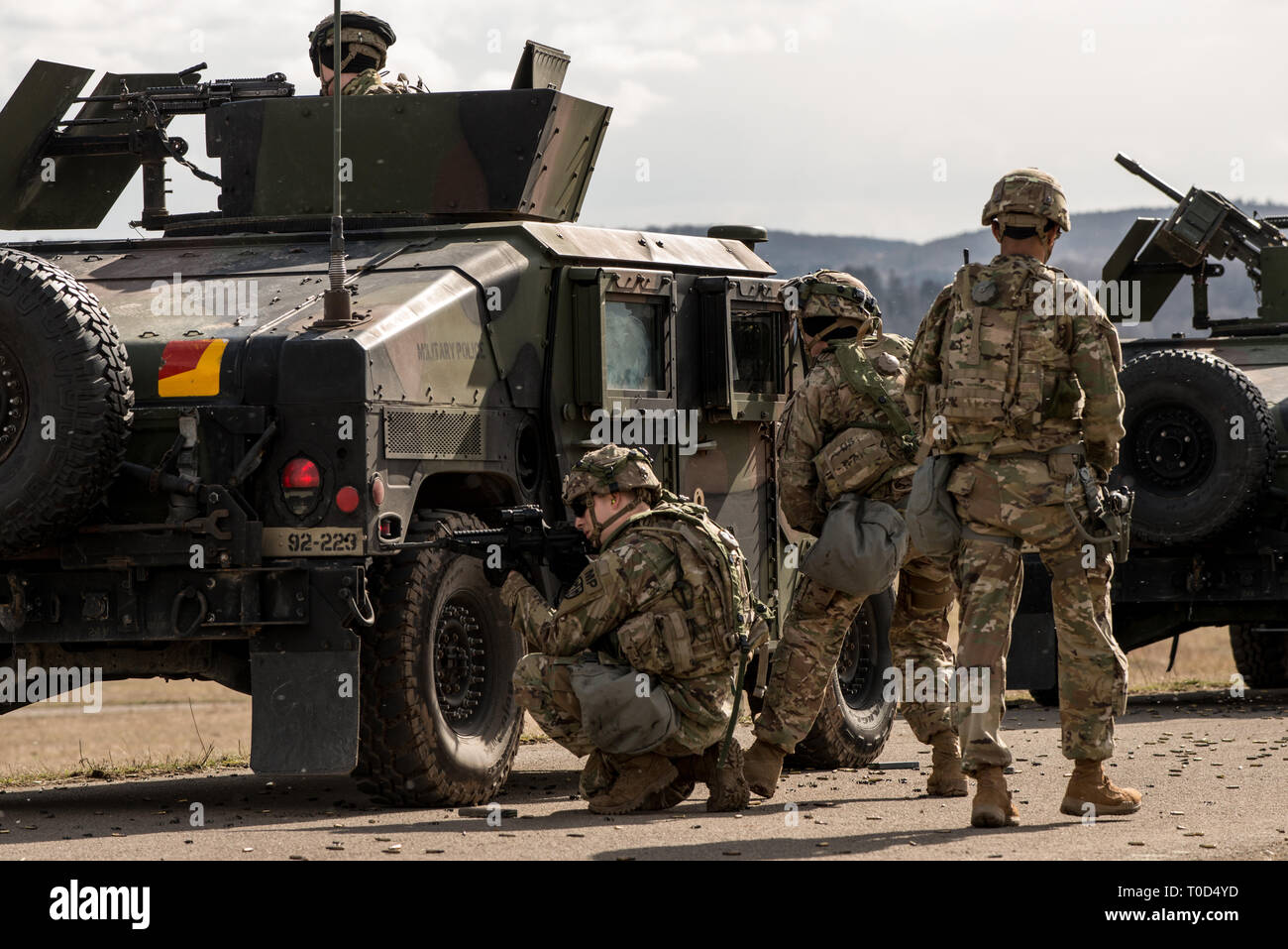 92nd military police company hi-res stock photography and images - Alamy