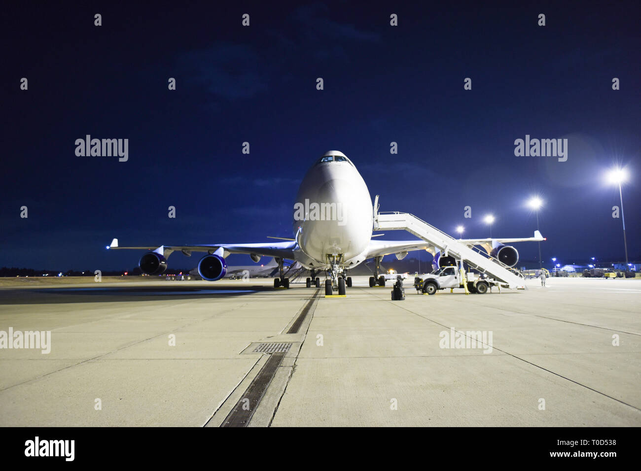 Boing 747 first hi-res stock photography and images - Alamy