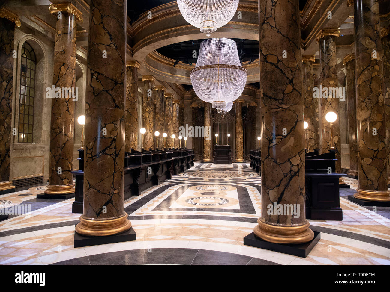 The opening of the new Gringotts Wizarding Bank expansion at the Making ...