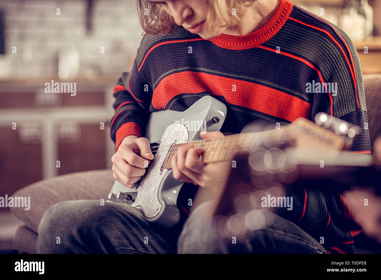Creative guitar studio hi-res stock photography and images - Alamy